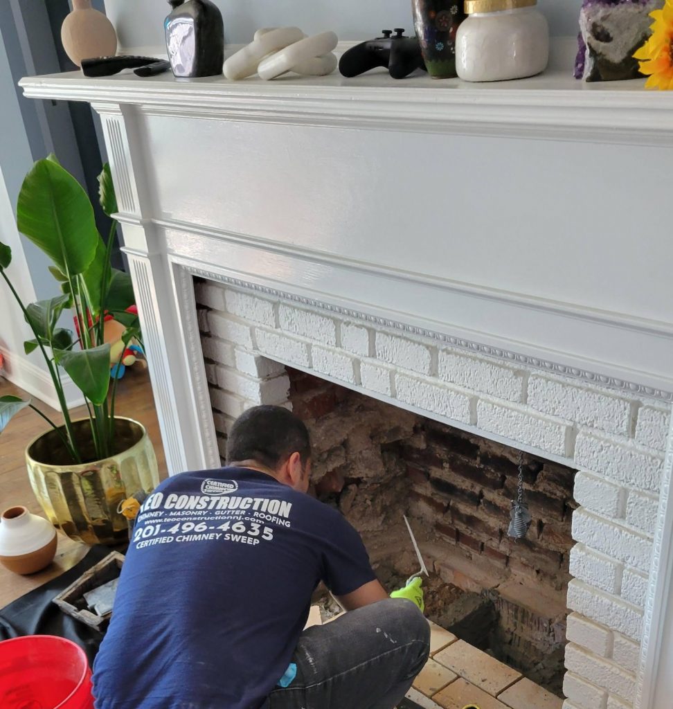Fireplace repair near me, Fireplace repair New Jersey, Everest Chimney